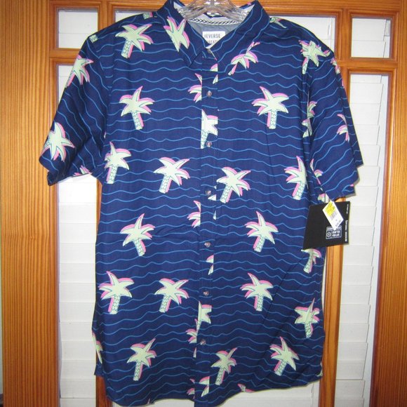 Reverse Threads | Shirts | Reverse Threads Casual Beach Shirt Mens New ...
